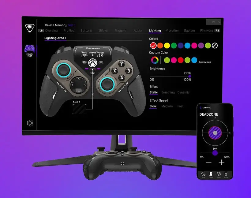 Turtle Beach Stealth Pivot Wireless Smart Controller Features Rotating ... Turtle Beach Stealth Pivot Wireless Smart Controller Features Rotating ...