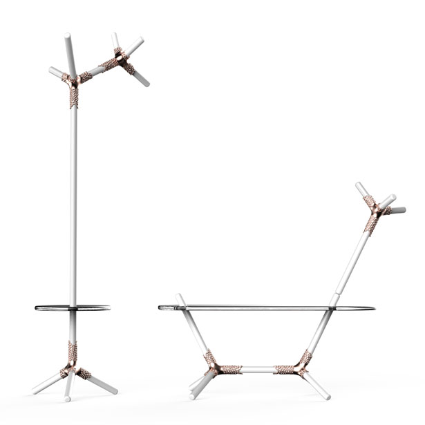 Plexus: Modular Metal Joinery System Also Functions as Accessory ... Plexus: Modular Metal Joinery System Also Functions as Accessory ...
